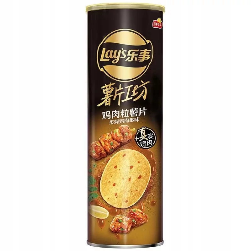 Lay's Chicken BBQ flavor – CHINA 24 x 104g– Soda-uae