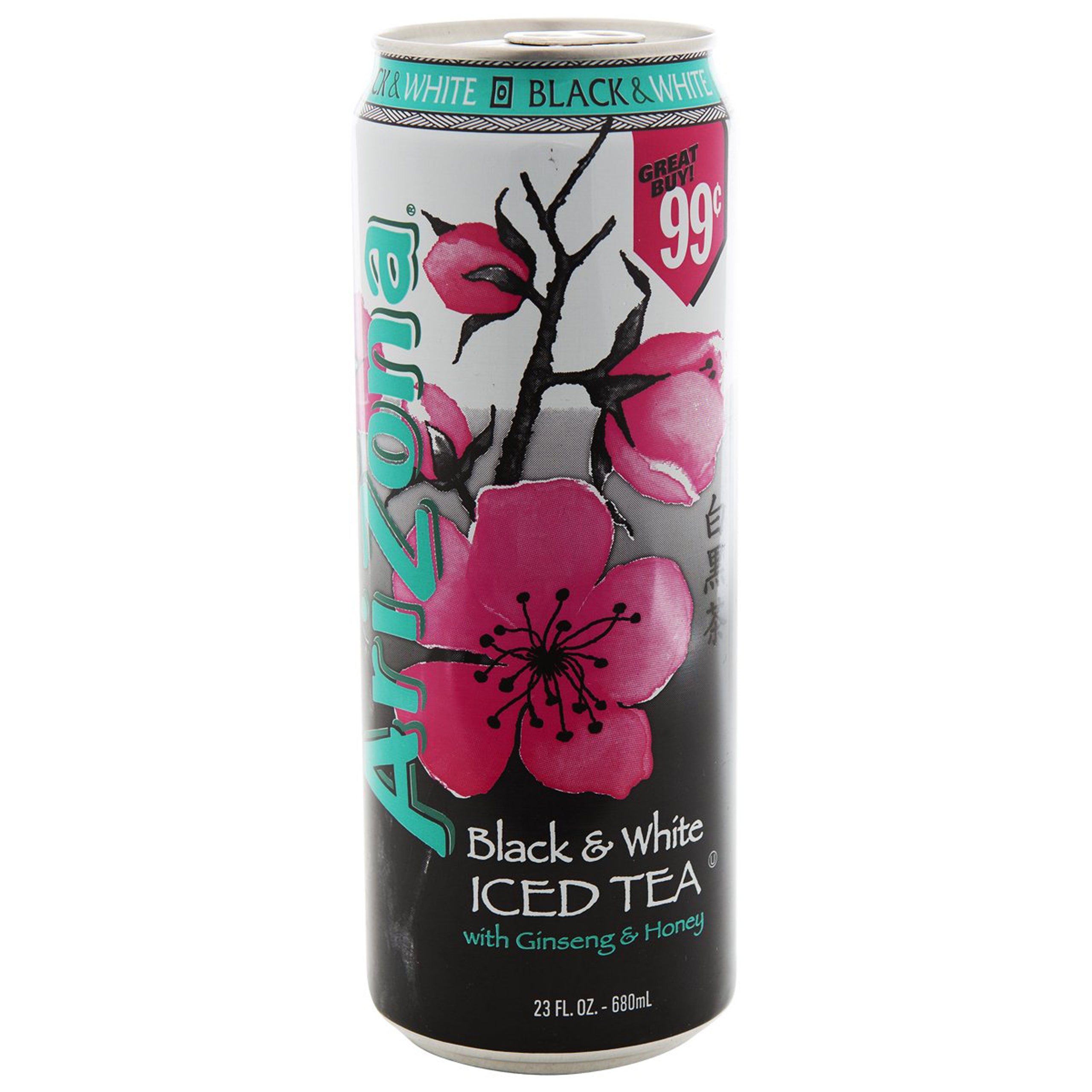 Arizona Black & White Iced Tea 680 ml USA 24 PC Pack– Soda-uae