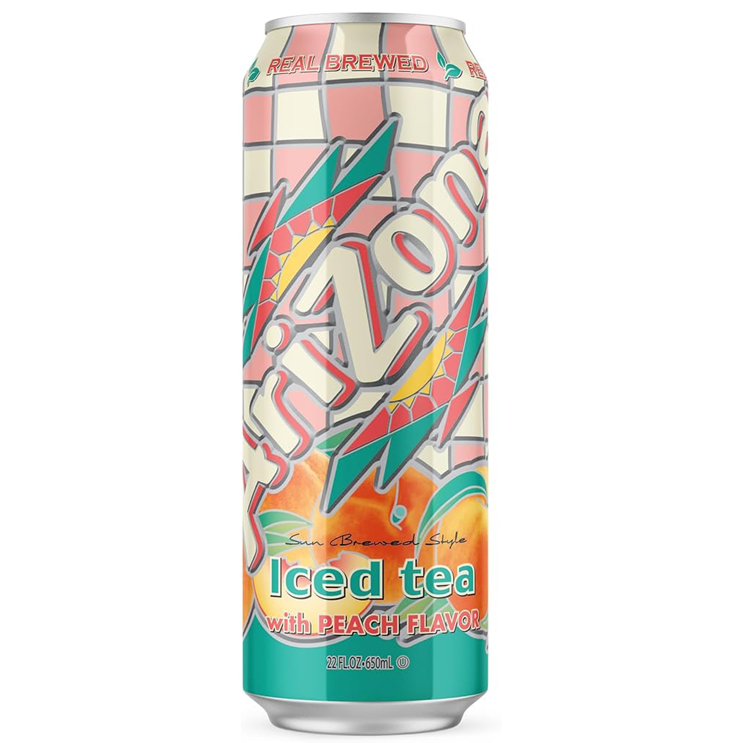 Arizona Iced Tea with Peach Flavor 680 ml USA 24 PC Pack– Soda-uae